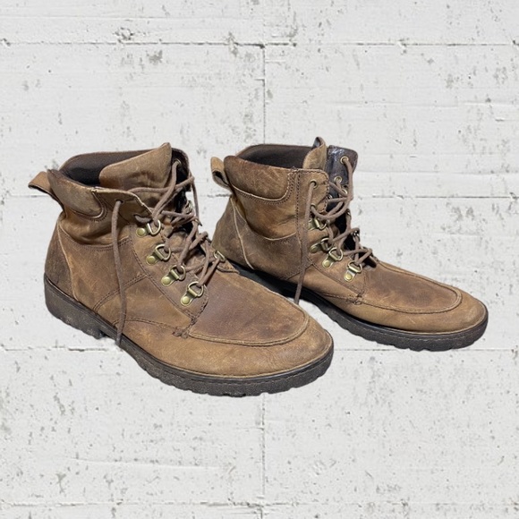 Born | Shoes | Born Leather Lace Up Hiking Boots | Poshmark